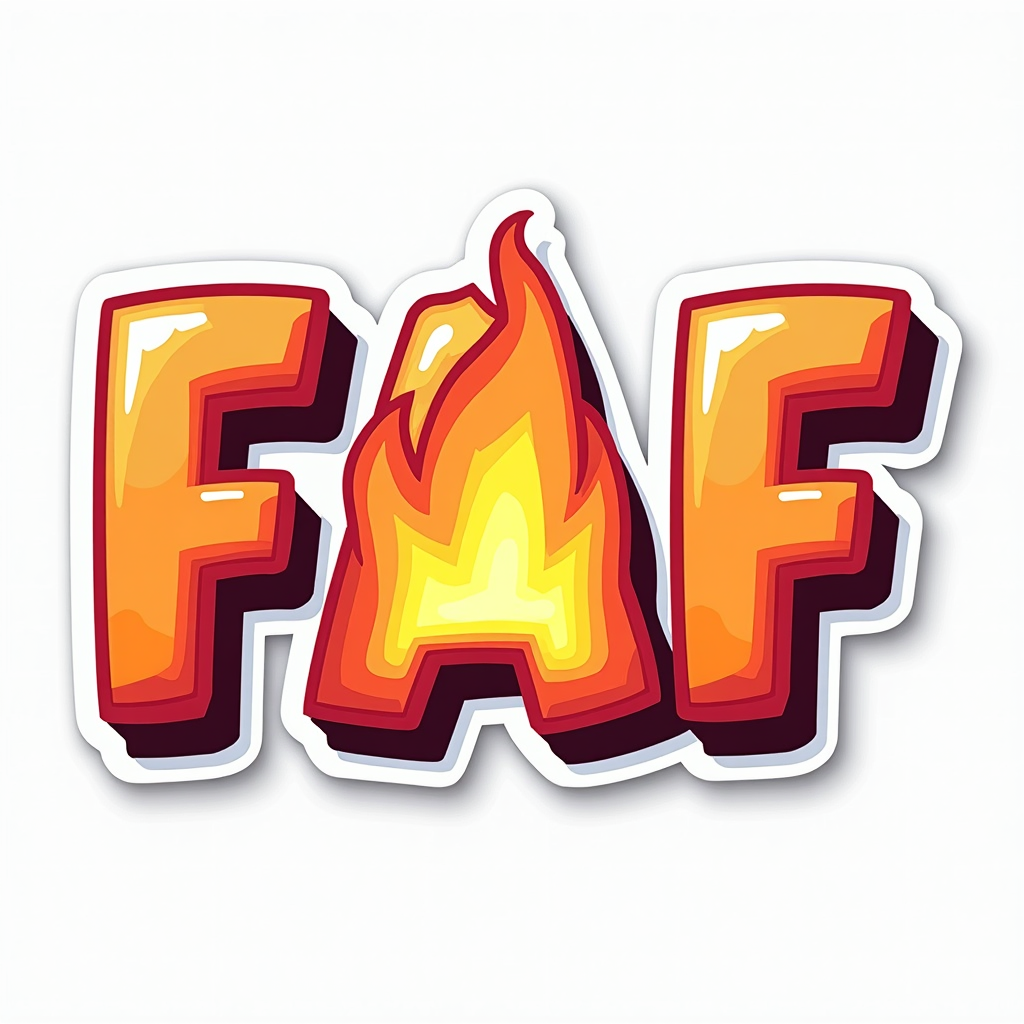STICKERS - FAF – FAST AS F*CK